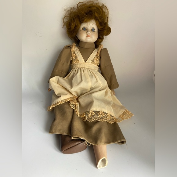 Zasan | Toys | Vintage Porcelain Doll | Poshmark